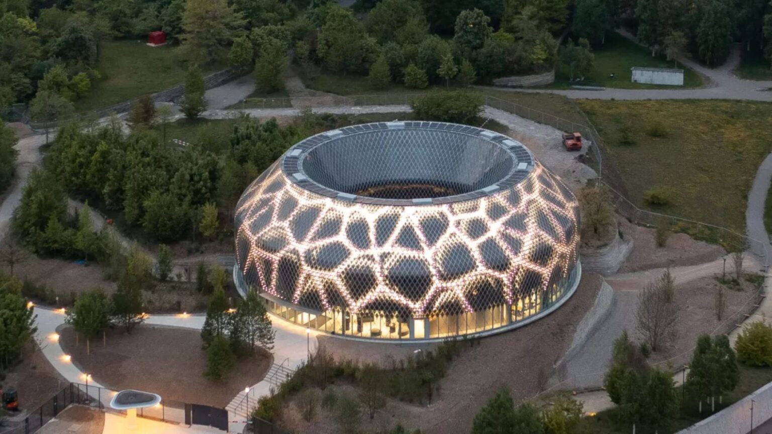 Goodbye to traditional buildings - the Novartis Pavillon in Basel ...