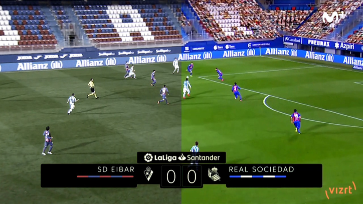 El Rayo Vallecano estrenará las gradas virtuales en Riazor