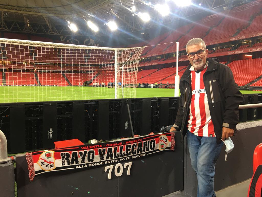 Athletic-Rayo: la historia de Daniel en memoria del socio rayista Marce