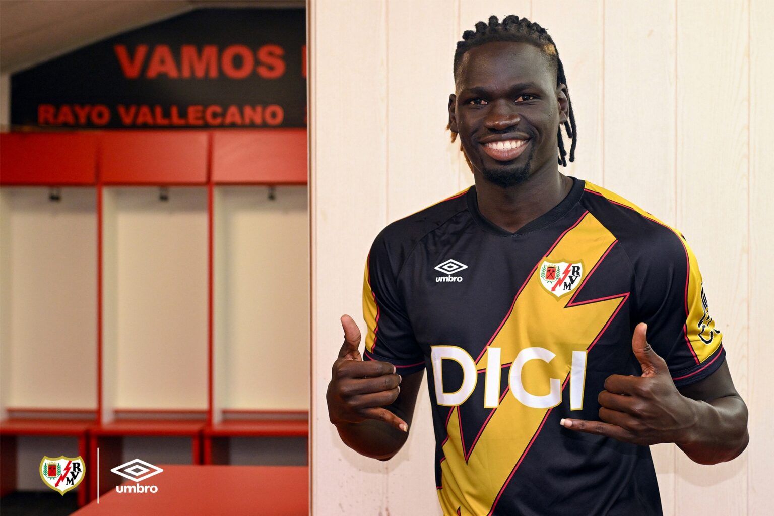 Camisetas del Rayo Vallecano para la temporada 2025/26